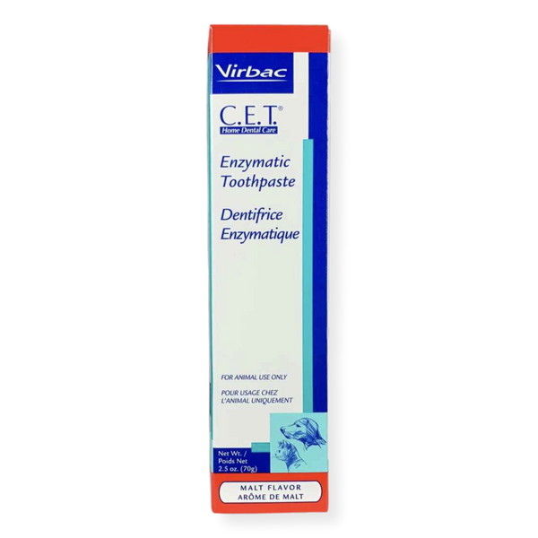 CET Dog Toothpaste Malt 70g – Pet Connect NZ