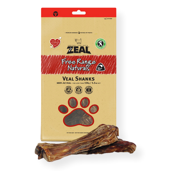 Zeal Free Range Veal Shanks 150g – Pet Connect NZ